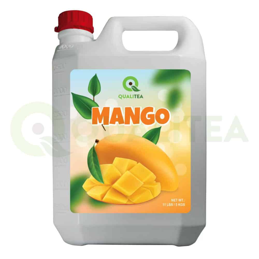Premium Mango Syrup 5kg*4bottles/ctn | Qualitea Bubble Tea